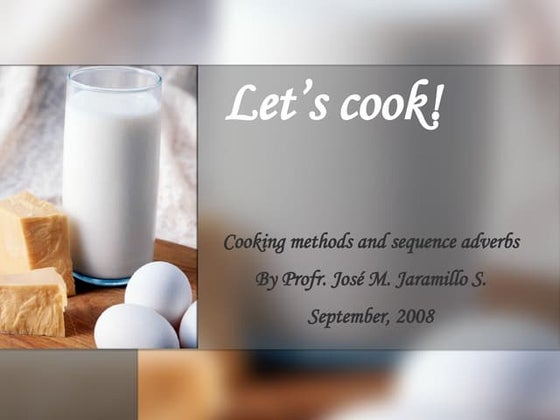 (PPT) Procedure text | PPTX | Cooking | Food & Drink