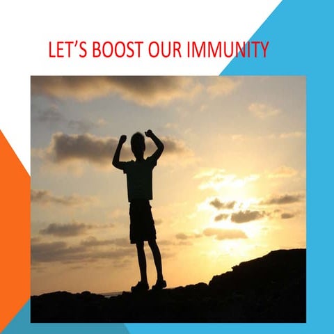 Let’s boost our immunity | PPT
