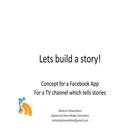 Lets Build A Story | PPT