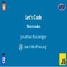 Let's code! Shortcodes | PPT