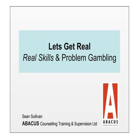 Real Skills – Competencies Workshop for Clinicians – An Introduction to ...