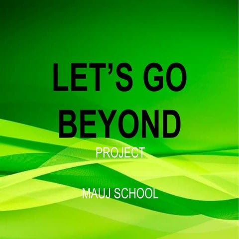 Let’s go beyond | PPTX