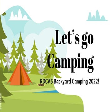 Lets go Camping.pptx | Camping | Travel Type