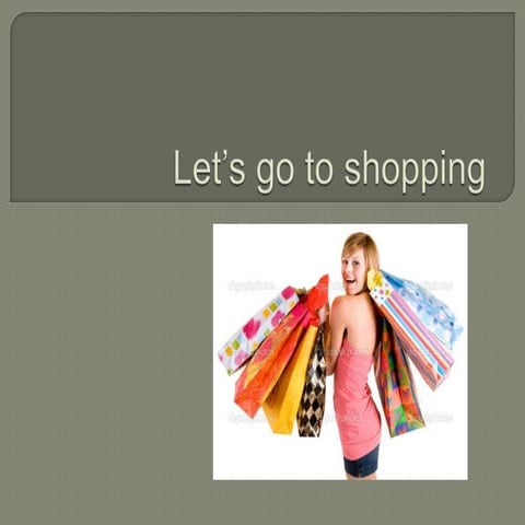 Let’s go shopping | PPT