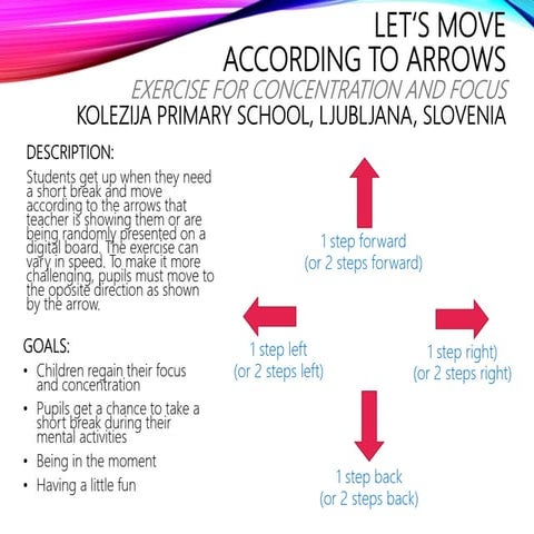 Let's move according to arrows | PPT
