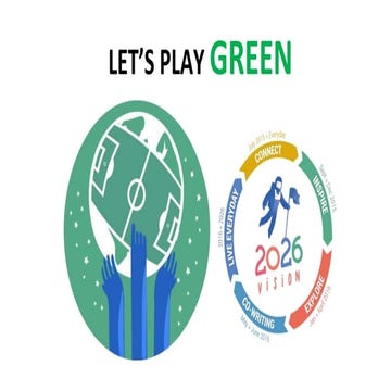 Let’s play green - Decathlon Vision 2016 | PPTX