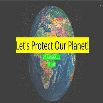 Sustainable development ppt | PPTX