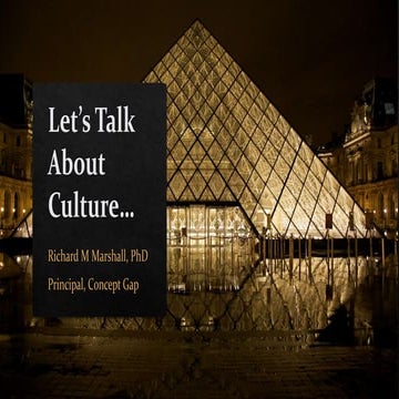 Let's Talk About Culture | PPTX