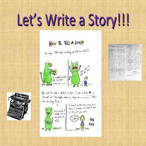 Lets write a story!!! | PPT