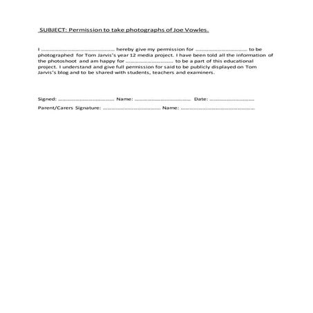 Permission Letter | DOCX
