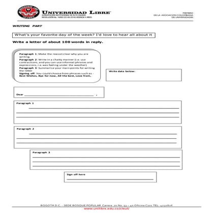 Informal Letter | DOCX