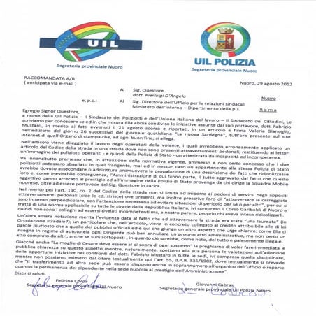 Lettera uil (1) | PDF