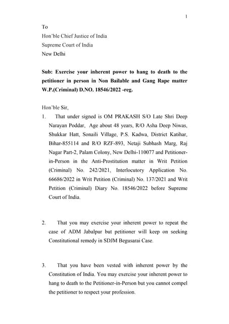 Written Arguments along with Affidavit before Patna High Court | PDF