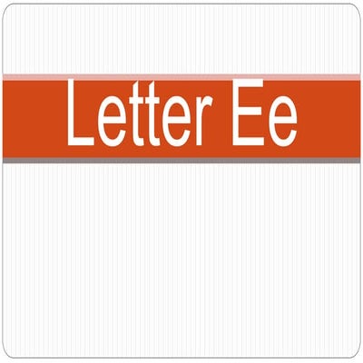 Letter Ee and Letter Ff | PPTX