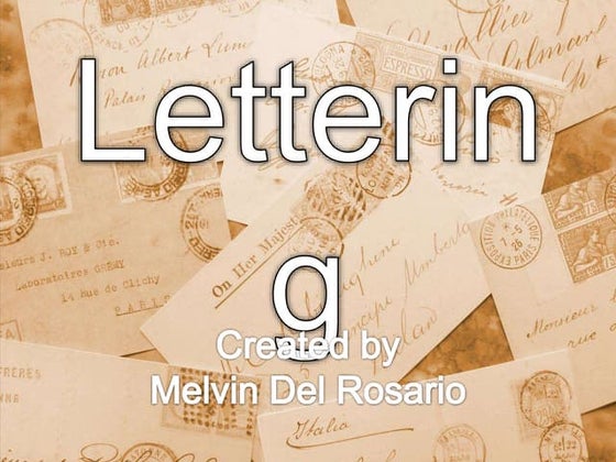 Engineering drawing (engineering lettering) lesson 3 | PPT