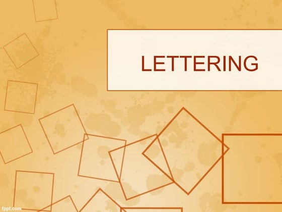 Engineering drawing (engineering lettering) lesson 3 | PPT | Drawing ...