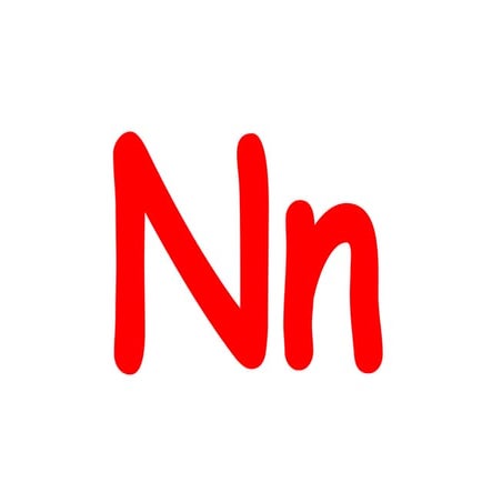 Alphabet Letter Nn and its Sound with pictures.pptx