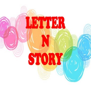LETTER 'N' STORY.pptx for nursery , LKG and UKG class | PPTX