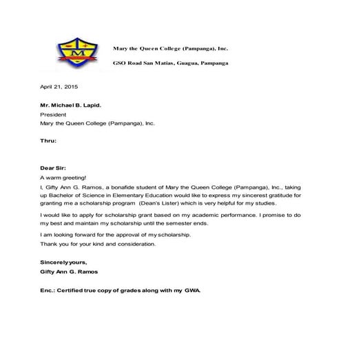 Basic and miscellaneous parts of business letter | PPT