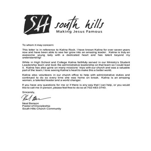 Letter of Reference #3 | DOCX