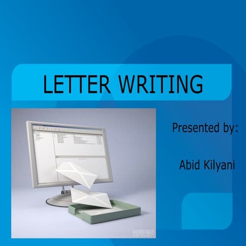 Letter and its types(Format of letters) | PPTX