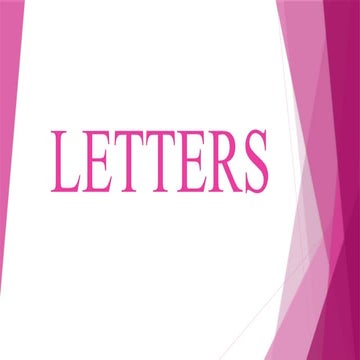 types of letters in business and where they can be used | PPT