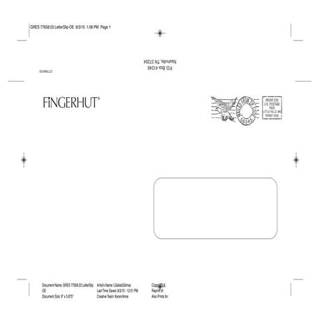 Letter slip | PDF