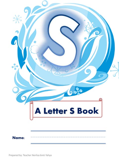 Letter s book | PPTX