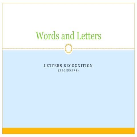 Letters practice | PPTX
