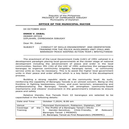 Letter to Resource speakers for the BPATs training.docx