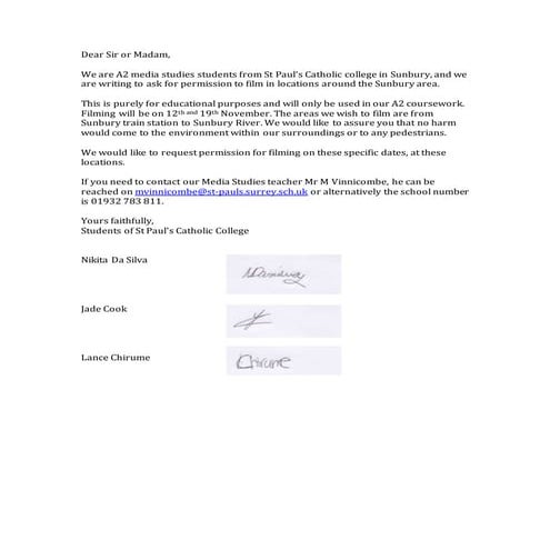 Letter to the_council | PDF