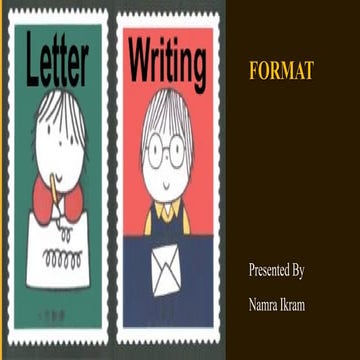 Letter writing | PPT