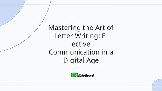 what is letter writing , Types of Letter Writing | PPT