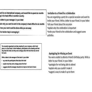 letter writing topics.pptx formal and informal language | PPTX