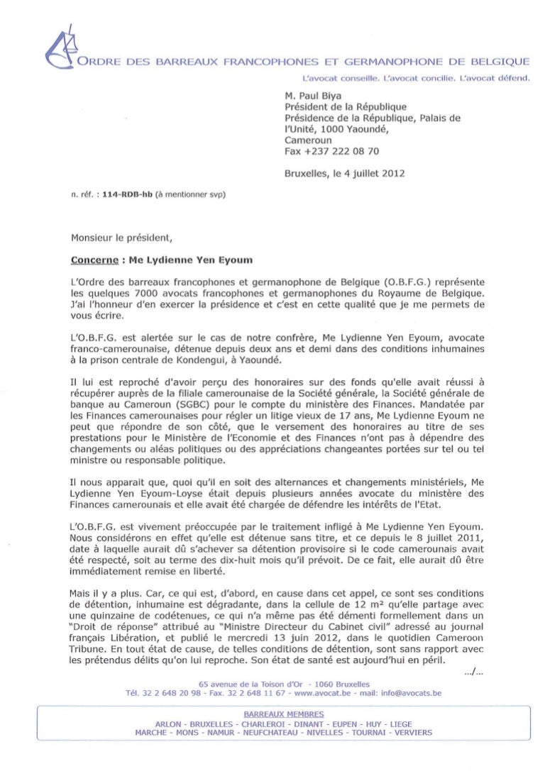 Lettre Cameroun lettre-cameroun