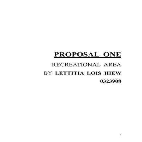 LETTY'S INDIVIDUAL PROPOSAL ( ICI FINAL OROJECT ) | PDF