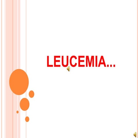 Leucemia | PPTX