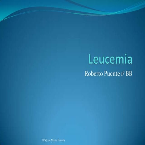 Leucemia ingles | PPTX