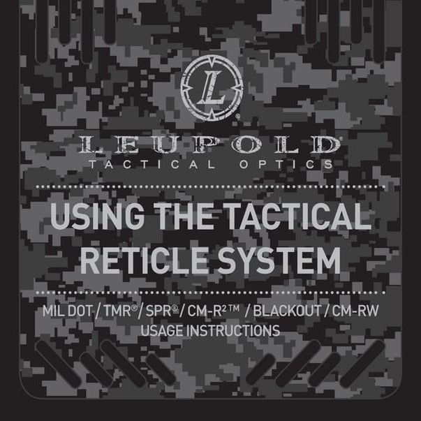 Leupold | Tactical Reticle System | PDF