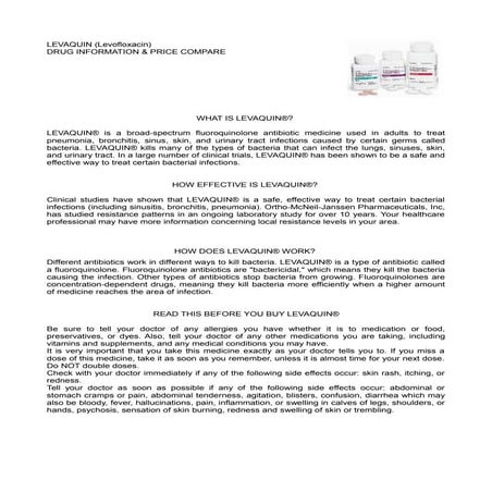 Levaquin Pdf