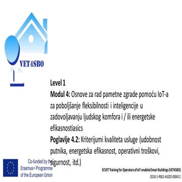 VET4SBO Level 1 module 4 - unit 2 - v0.9 srb | PPT