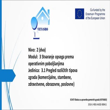 VET4SBO Level 2 module 3 - unit 1 - v0.9 srb | PDF