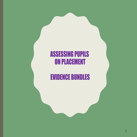 Level 5 Evidence Bundles Guide | PPT