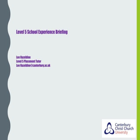 Level 5 placement guide | PPT