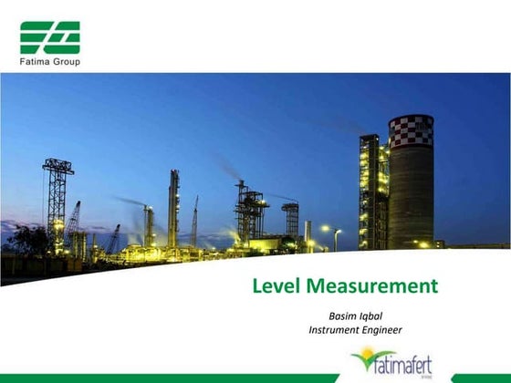 Electronic Measurement - Level Measurement | PPT