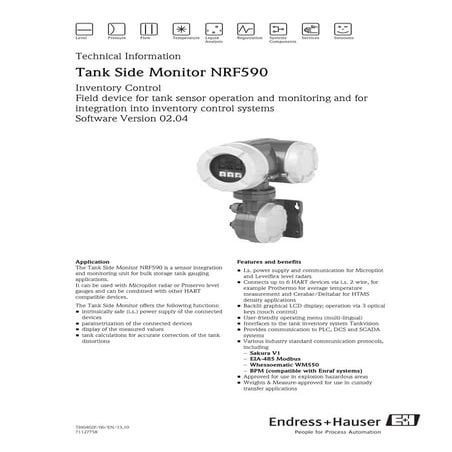 Liquiline cm442 cm444 cm448-endress+hauser datasheet-multiparameter ...