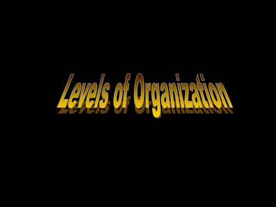 Levels of organization11111111111111.ppt