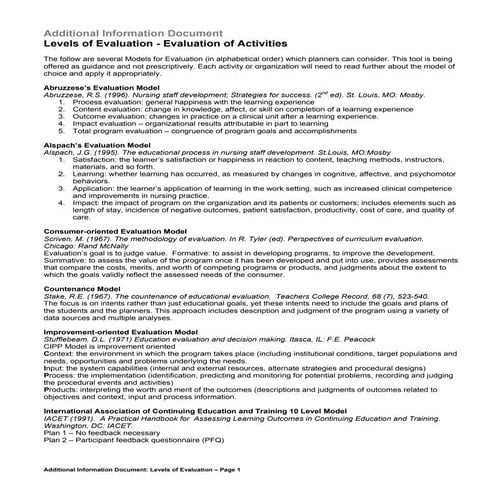 Stake's Model of curriculum Evaluation | PPTX
