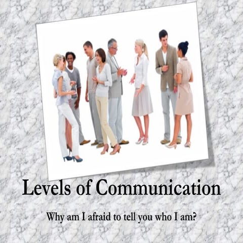 Levels of Communication | PPT