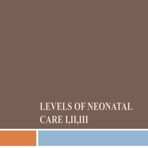 LEVELS OF NEONATAL CARE I,II,III.pptx